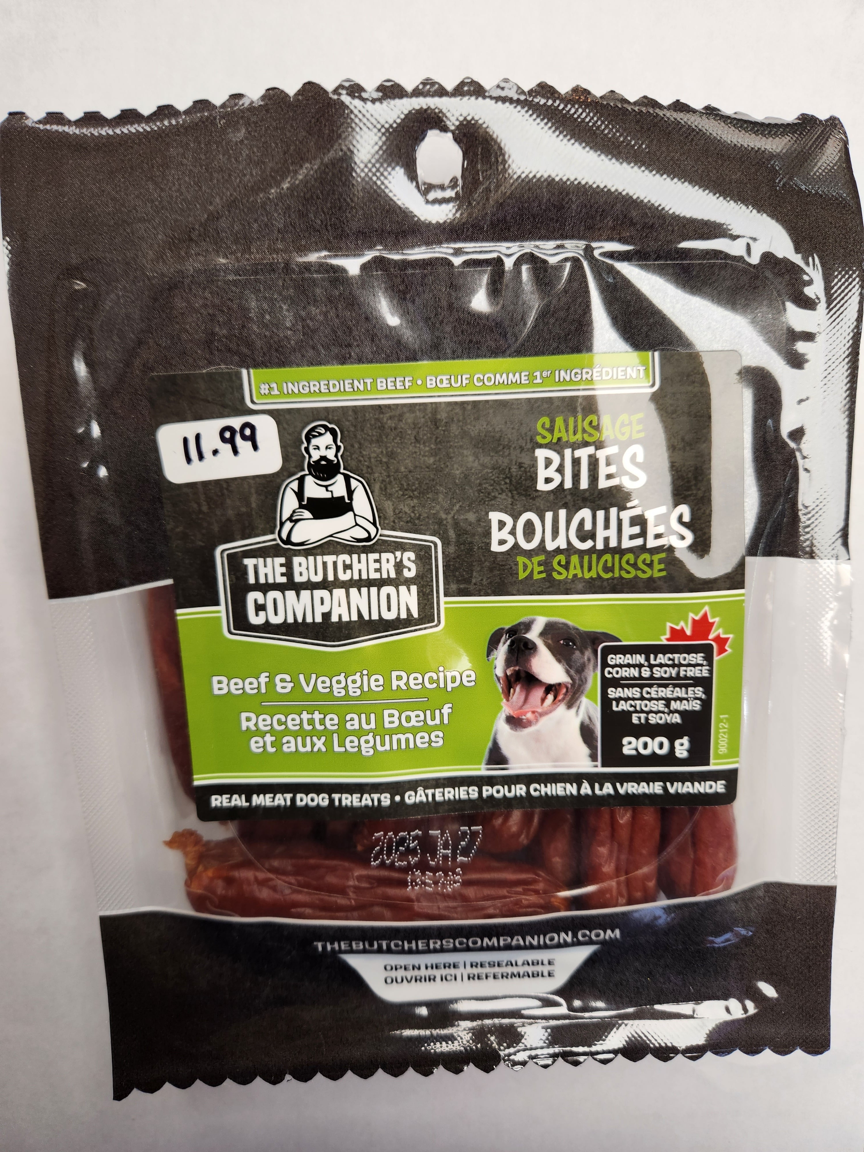 The Butchers Companion Beef & Veggie Sausage Bites 200g – Little ...